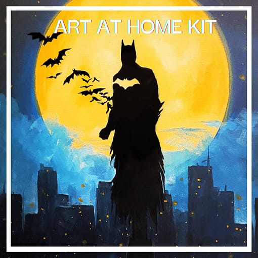 The Batman Dark Knight Art at Home Kit and Class